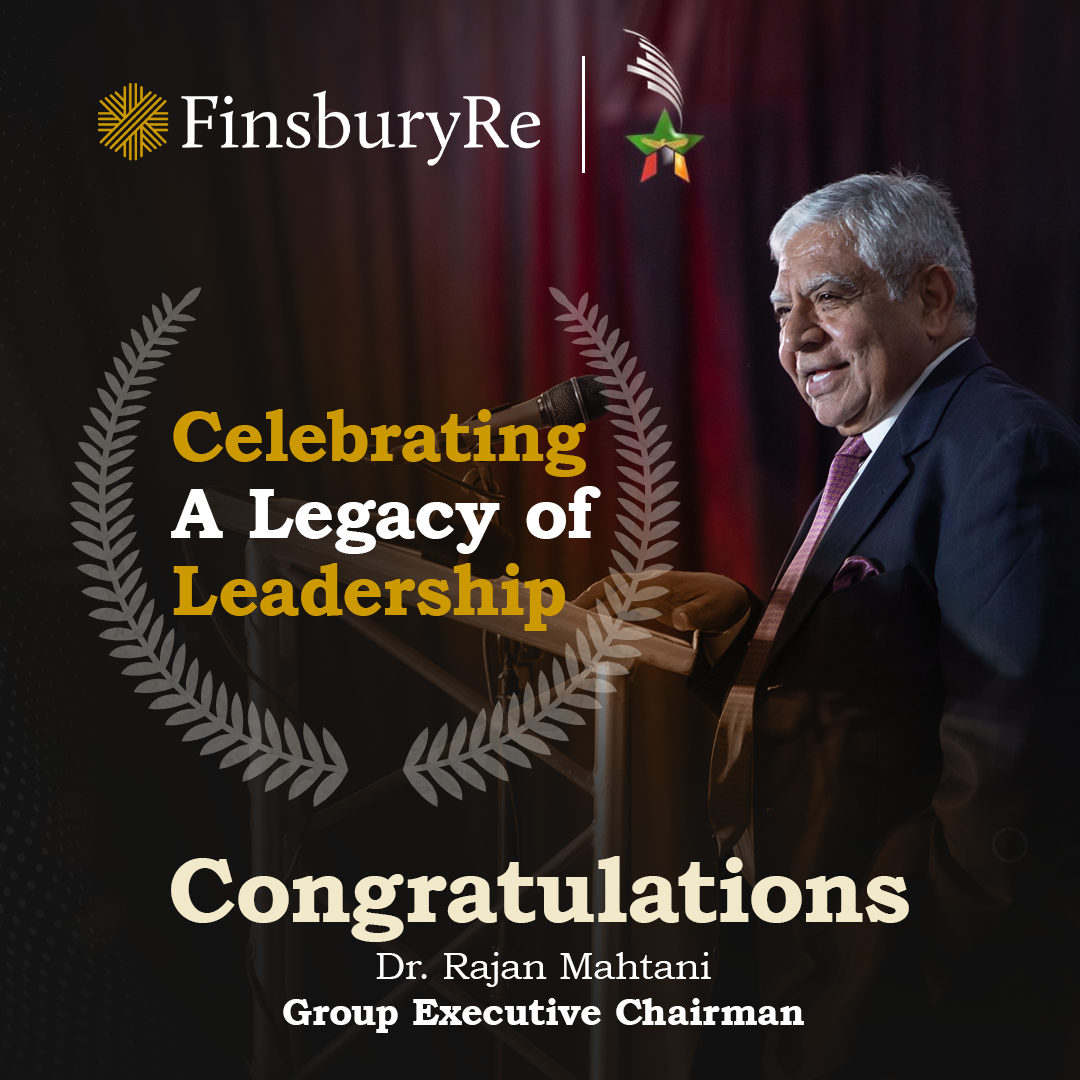 Congratulations to our Group Executive Chairman - FinsburyRe